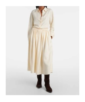 Gabriela Hearst Ferrara Linen And Silk Shirt