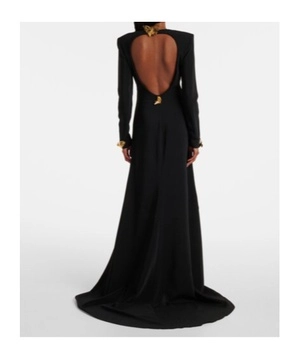 Oscar De La Renta Open-back Gown