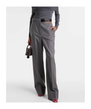 Stella McCartney Wool Flannel Straight Pants
