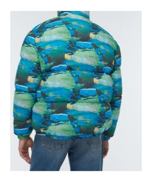 ERL Quilted Printed Down Jacket