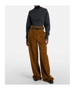 Proenza Schouler Corduroy Wide-leg Trousers - Brown