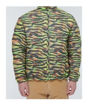 ERL Camouflage Quilted Cotton Jacket
