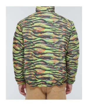 ERL Camouflage Quilted Cotton Jacket