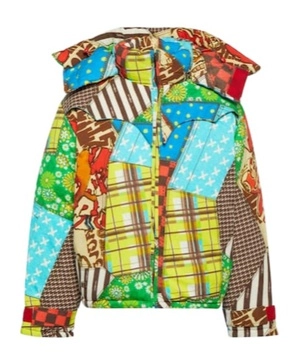 ERL Printed Cotton-blend Down Jacket