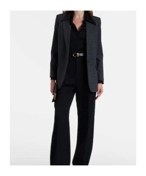 NILI LOTAN Plaid Blazer
