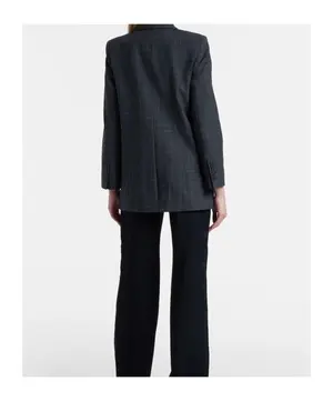 NILI LOTAN Plaid Blazer
