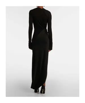 Victoria Beckham Knot-detail Jersey Gown