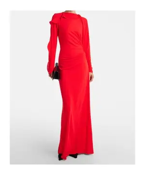 Victoria Beckham Draped Maxi Dress
