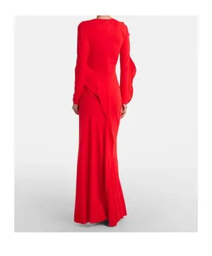 Victoria Beckham Draped Maxi Dress