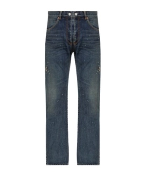 Undercover Painter Straight Jeans - Black