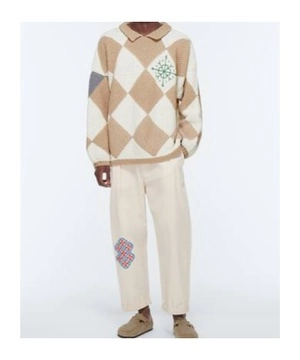 ADISH Jacquard Cotton Sweater
