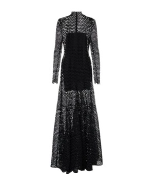 David Koma Knotted Long Dress