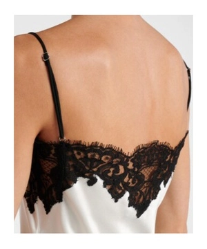 Stella McCartney Lace-trimmed Satin Camisole