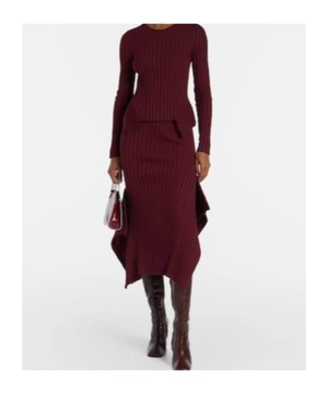 Stella McCartney Ribbed-knit Cotton Top