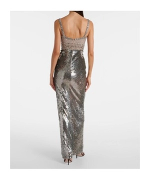 Jenny Packham Only You Beaded Sequined Tulle Gown