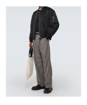 JIL SANDER Cotton Blouson Bomber Jacket