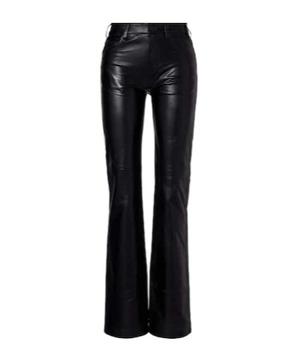 NILI LOTAN Belt Loop Casual Pants - Black