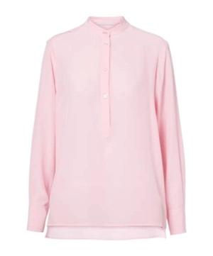 Stella McCartney Iconic Silk Shirt - Pink