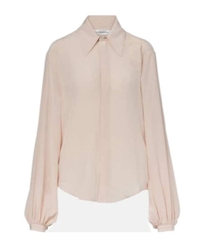 Victoria Beckham Silk Shirt - Nude