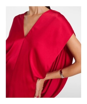 Stella McCartney Draped Satin Gown