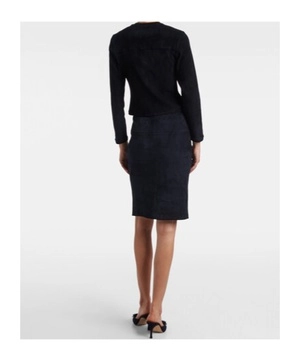 Stouls Astrid 24 Suede Cardigan - Black