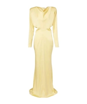 Stella McCartney Satin Gown - Nude