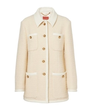 Altuzarra Wool And Cotton Coat - Nude