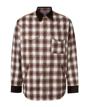 Junya Watanabe Plaid Shirt-style Casual Jacket - Multicolor
