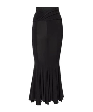 NENSI DOJAKA Zoe Flared Maxi Skirt - Black