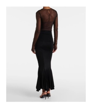 NENSI DOJAKA Zoe Flared Maxi Skirt