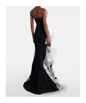 Maticevski Refraction Sequined Ruffled Gown