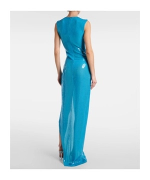 Alex Perry Asymmetric Sequined Gown