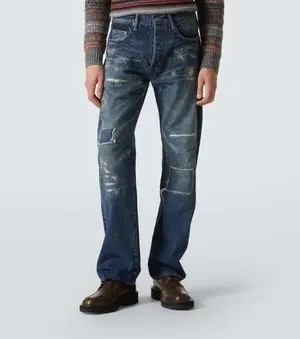 Junya Watanabe X New Manual Straight-leg Denim Trousers