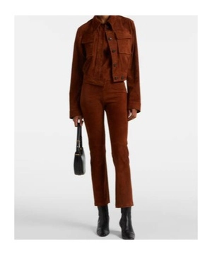 Stouls Halterneck Suede Top