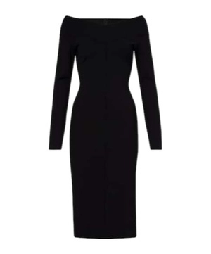 Stella McCartney Off-shoulder Jersey Midi Dress