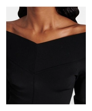 Stella McCartney Off-shoulder Jersey Midi Dress
