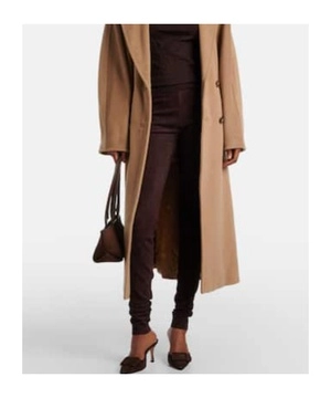 Stouls Mid-rise Suede Leggings