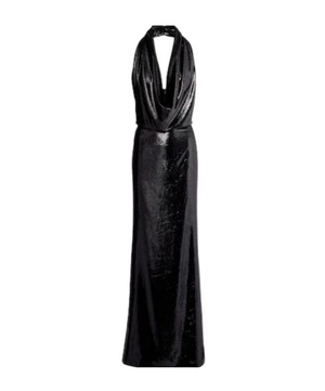 Stella McCartney Halterneck Velvet Gown - Black