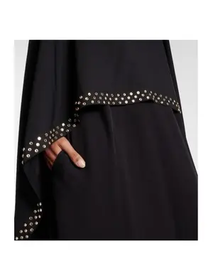 Stella McCartney Embellished Caped Maxi Dress