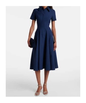 EMILIA WICKSTEAD Jody Shirt Dress - Blue