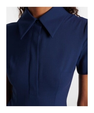 EMILIA WICKSTEAD Jody Shirt Dress - Blue