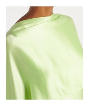 ROKSANDA Caped Satin Gown