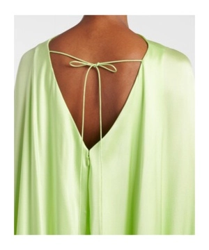 ROKSANDA Caped Satin Gown