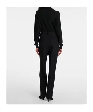 Victoria Beckham High-rise Virgin Wool Straight Pants