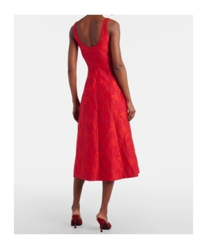 EMILIA WICKSTEAD Labrina Jacquard Bouclé Midi Dress