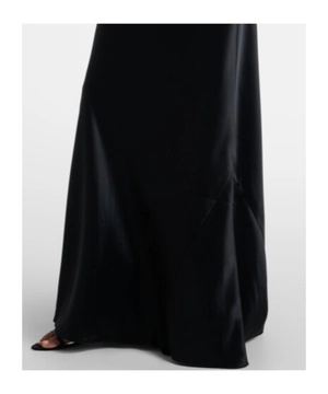 Galvan Satin Halter Neck Gown