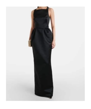 SAFIYAA LONDON Trecchi Embroidered Duchess Gown