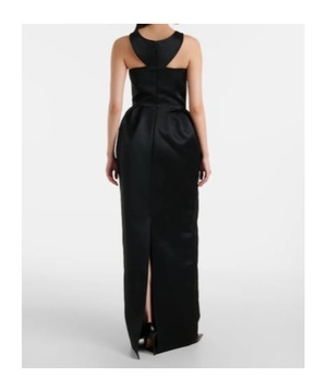 SAFIYAA LONDON Trecchi Embroidered Duchess Gown
