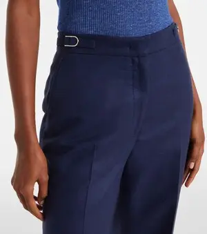 Gabriela Hearst Vesta Silk Flared Pants