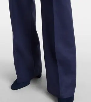 Gabriela Hearst Vesta Silk Flared Pants